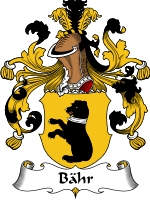Bahr Coat of Arms / Bahr Family Crest