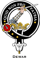 Dewar Clan Badge / Dewar Clan Crest