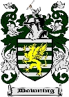 Downing coat of arms / Downing Family Crest