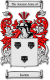 Keeton coat of arms / Keeton Family Crest