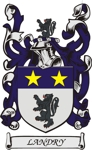 LANDRY coat of arms / LANDRY Family Crest