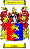 Maddox coat of arms / Maddox Family Crest