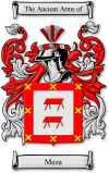 Meza coat of arms / Meza Family Crest