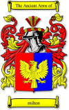 Milton coat of arms / Milton Family Crest