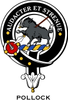 Pollock Clan Badge / Pollock Clan Crest
