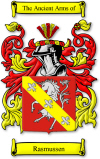 Rasmussen Danish coat of arms / Rasmussen Danish Family Crest