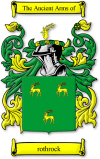 Rothrock coat of arms / Rothrock Family Crest