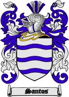 Santos coat of arms / Santos Family Crest