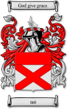 Tait coat of arms / Tait Family Crest