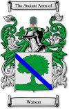 Watson Scottish coat of arms / Watson Scottish Family Crest