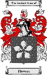 flowers coat of arms / flowers Family Crest