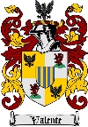 valente coat of arms / valente Family Crest